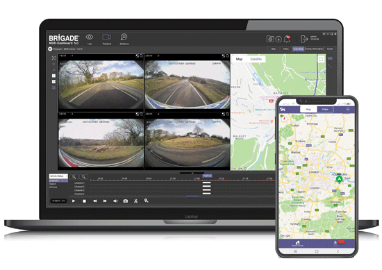 MDR Dashboard Software - Brigade Electronics