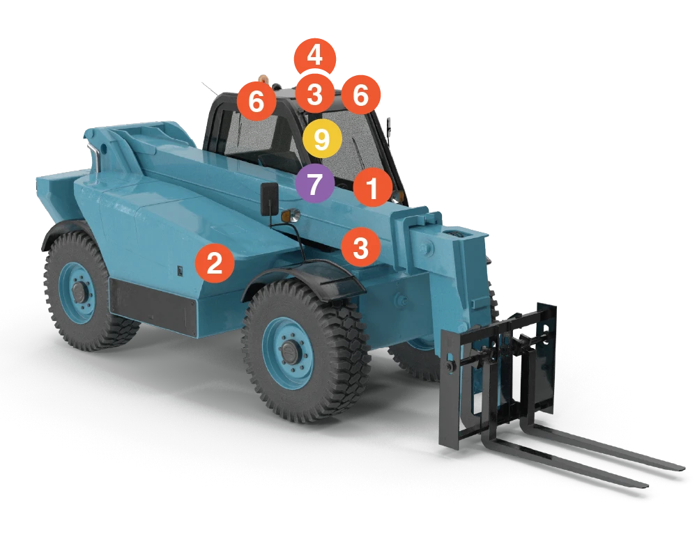 Telehandler - Brigade Electronics