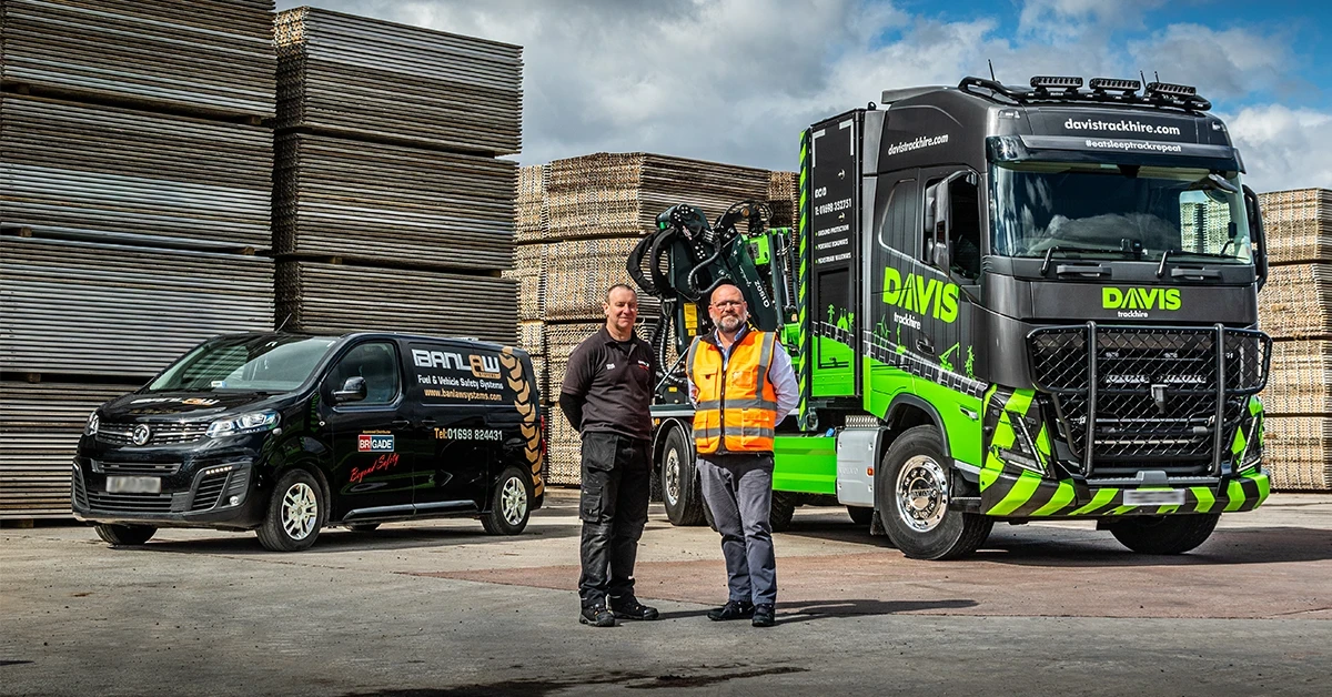 Fleet Safety with Davis Track Hire - Brigade Electronics