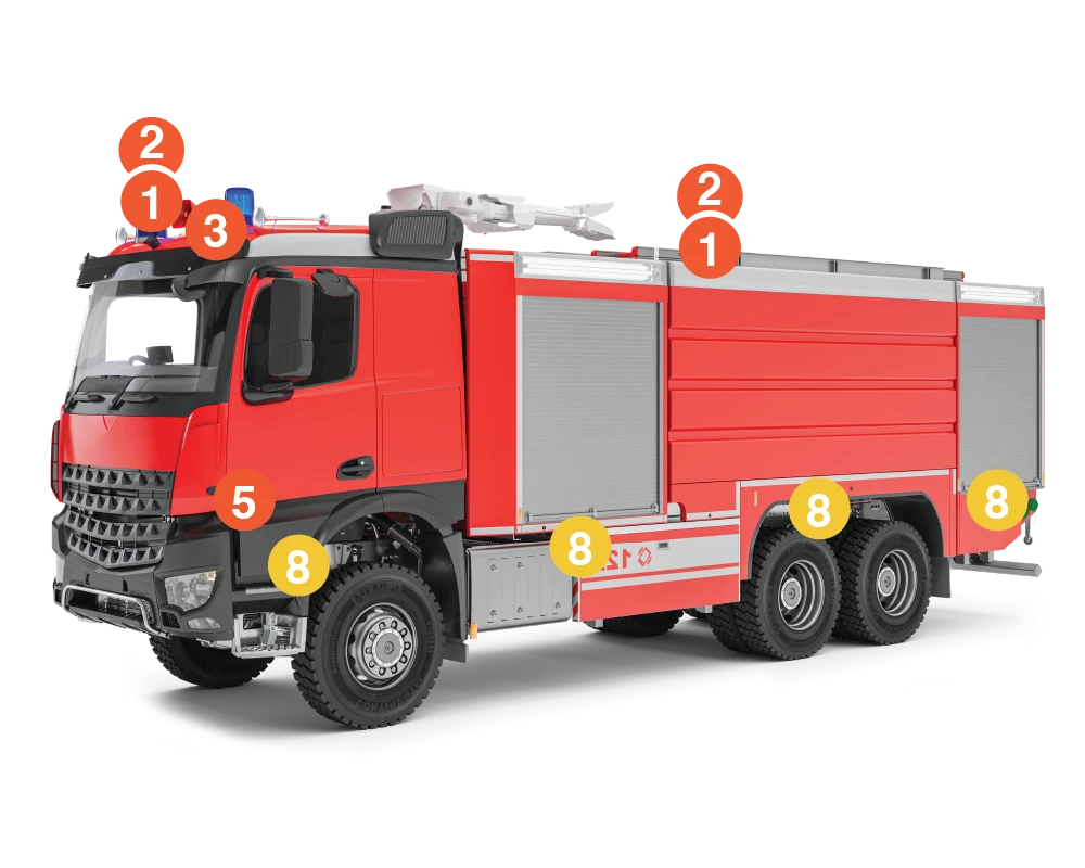 Firetruck - Brigade Electronics