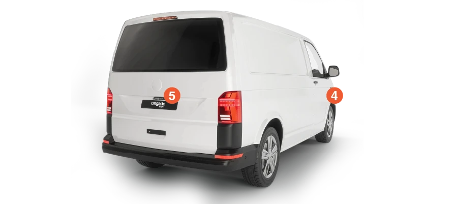 Produtos de segurança para câmeras de van - Brigade Electronics