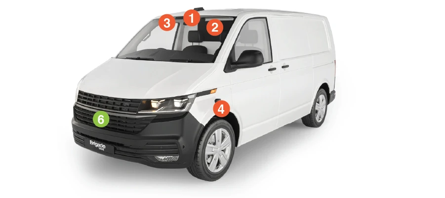 Van Camera Safety Products - Brigade Electronics