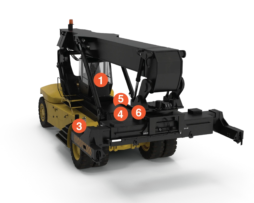 Reach Stacker - Brigade Electronics