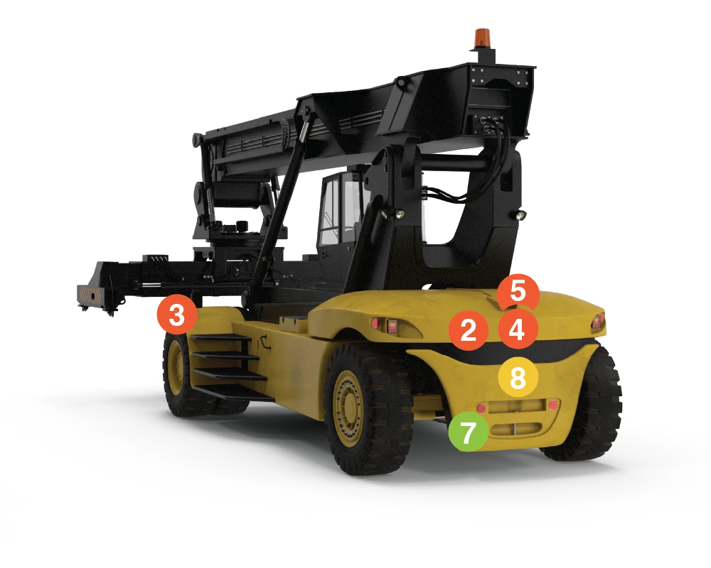 Reach Stacker - Brigade Electronics