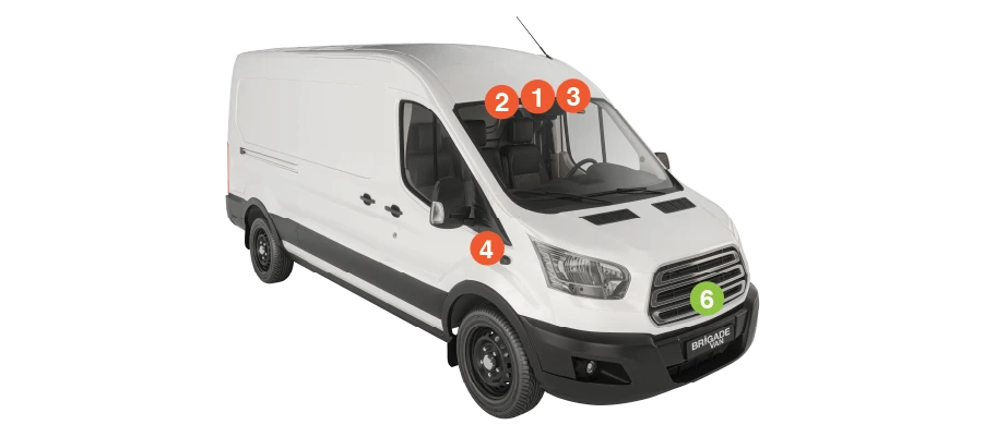 Van Camera Safety Products - Brigade Electronics