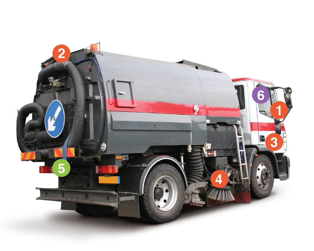 Road Sweeper - Brigade Electronics