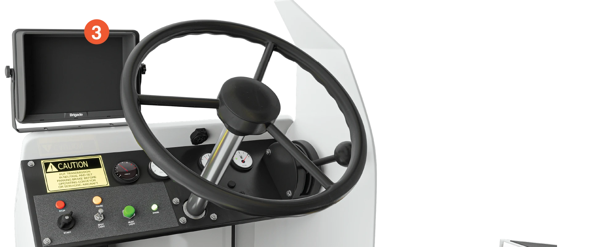 Airport Belt Loader - Safety Solutions - Brigade Electronics