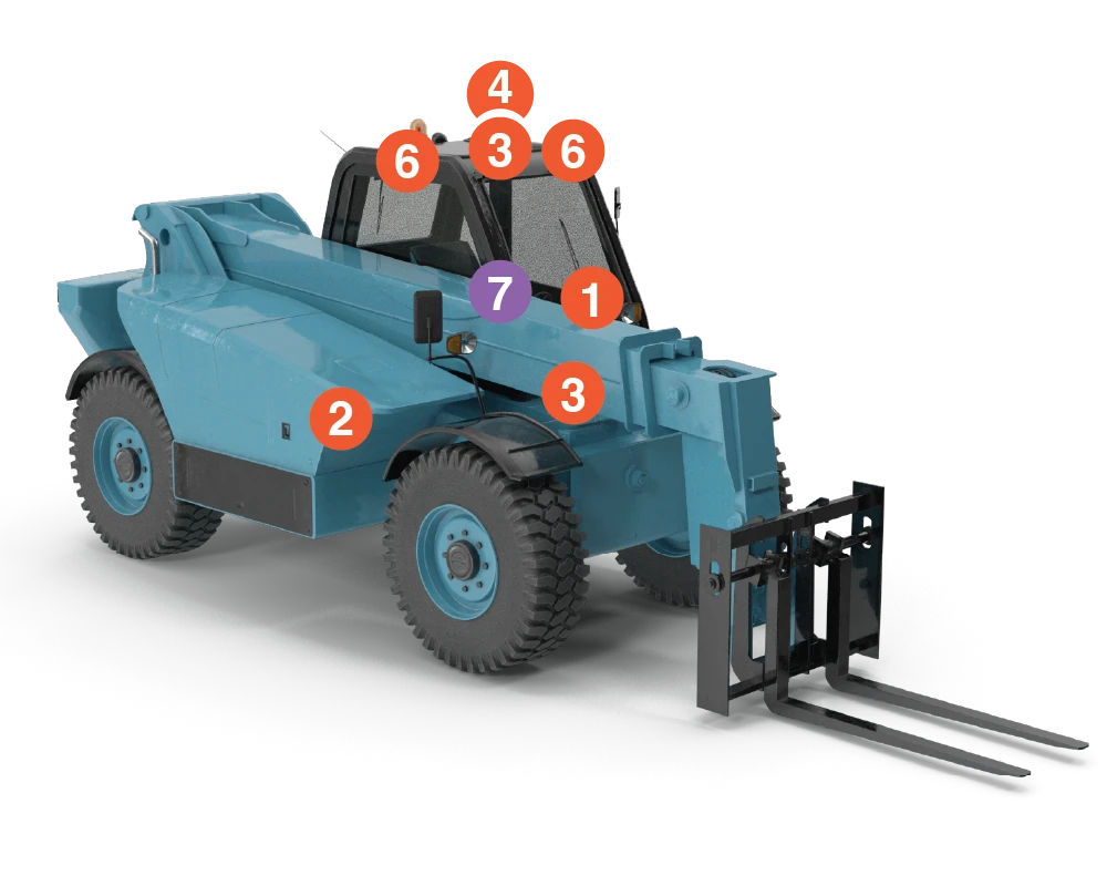 Telehandler - Brigade Electronics