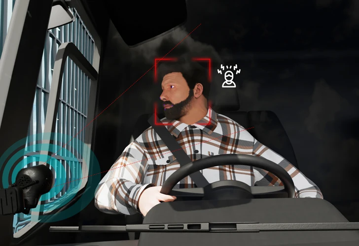 ADDW Camera - Driver Distraction Warning System - Brigade Electronics