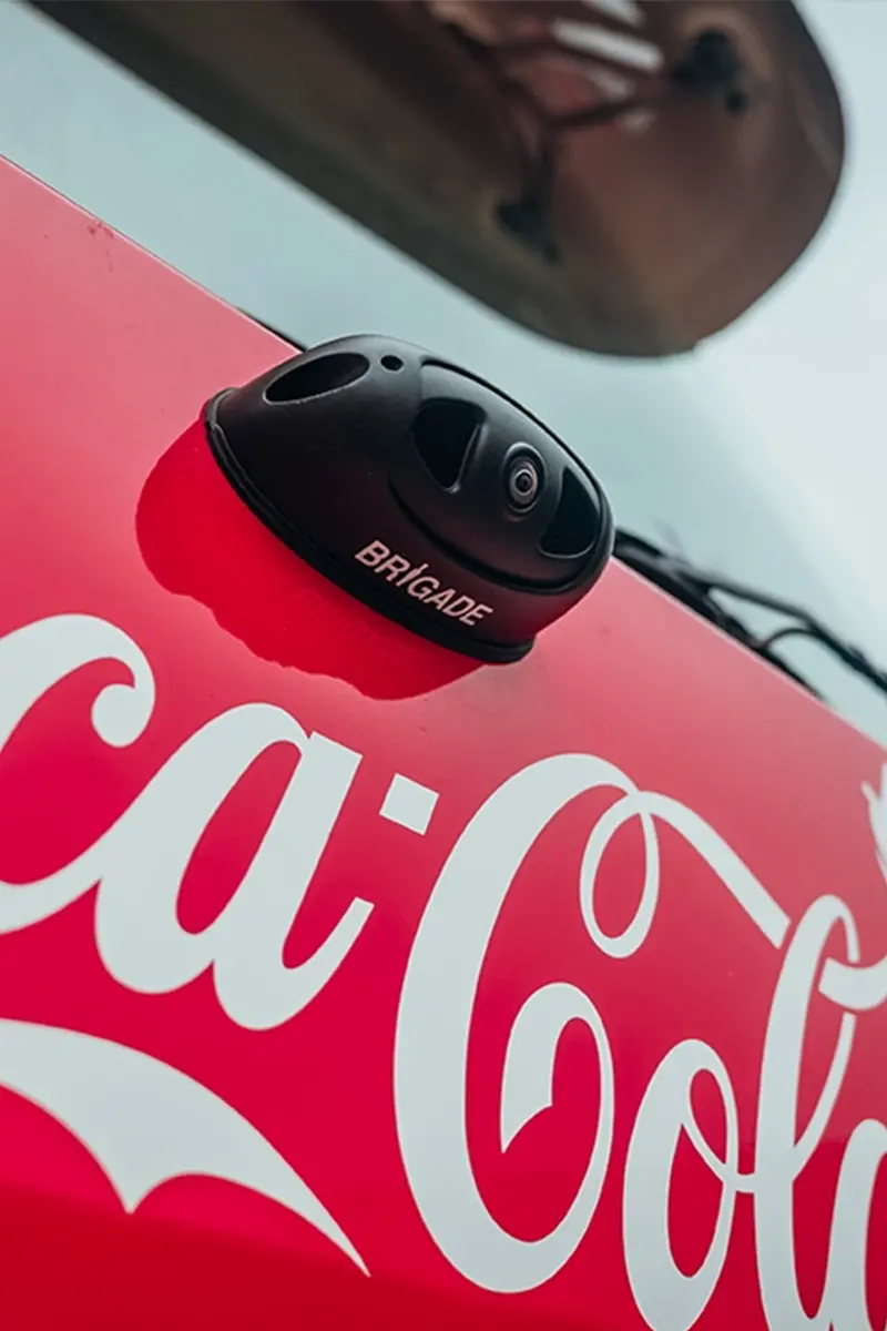 Coca-Cola BeLux enhances vehicle safety with Brigade's Backeye®360 AI ...