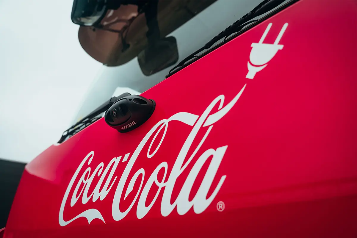 Coca-Cola BeLux enhances vehicle safety with Brigade's Backeye®360 AI ...